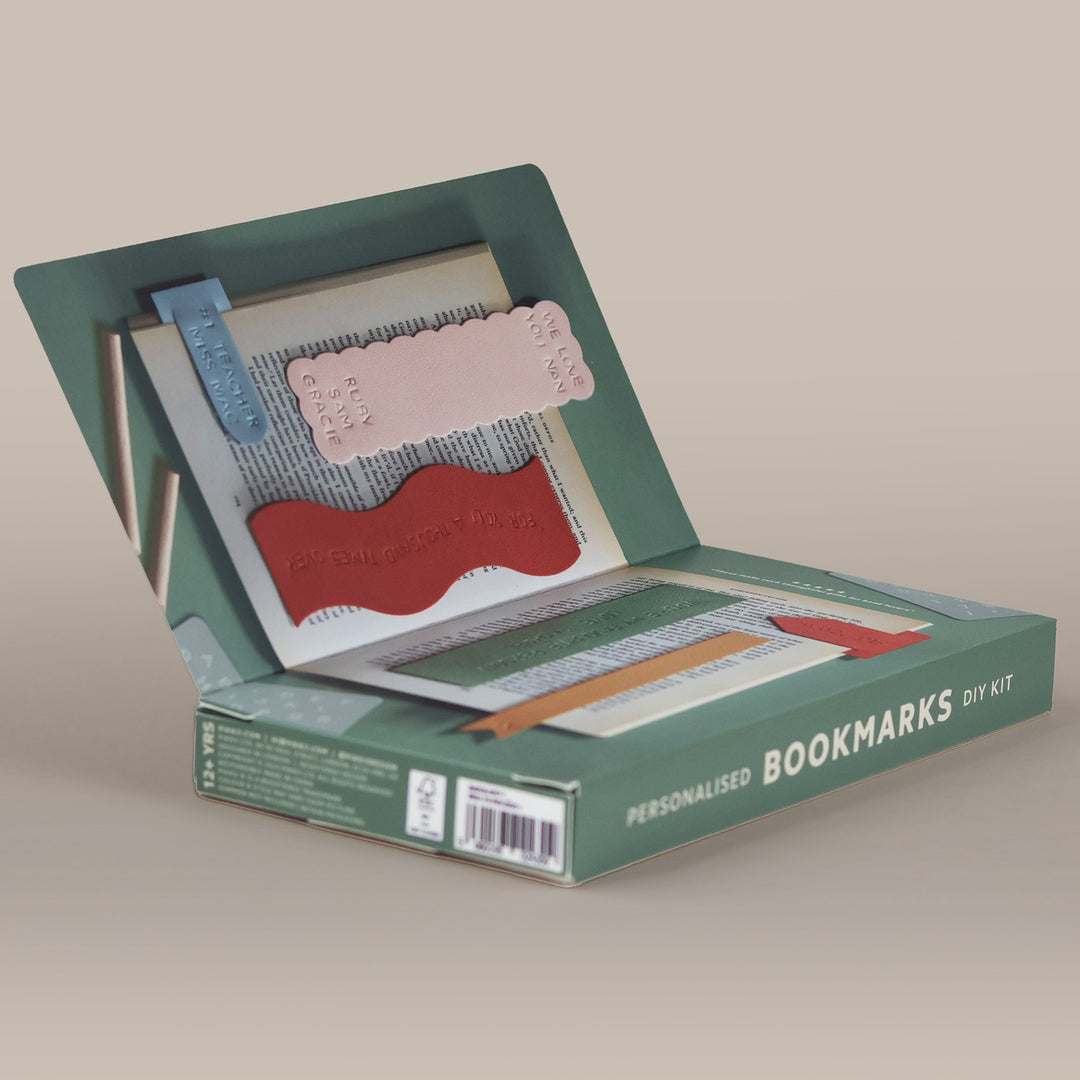 Personalised Bookmarks DIY Kit | Create & Gift Unique Book Marks ...